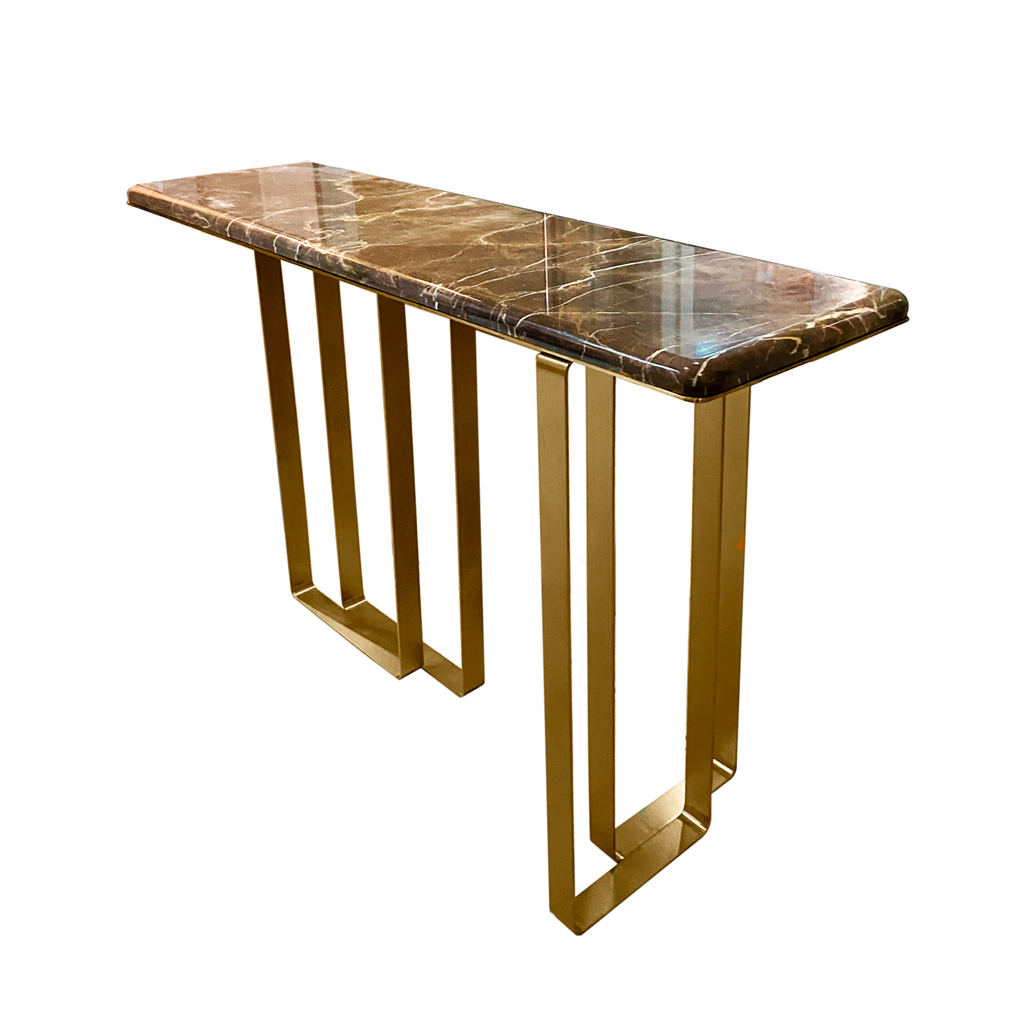 Stone and metal console Mel | Project Source